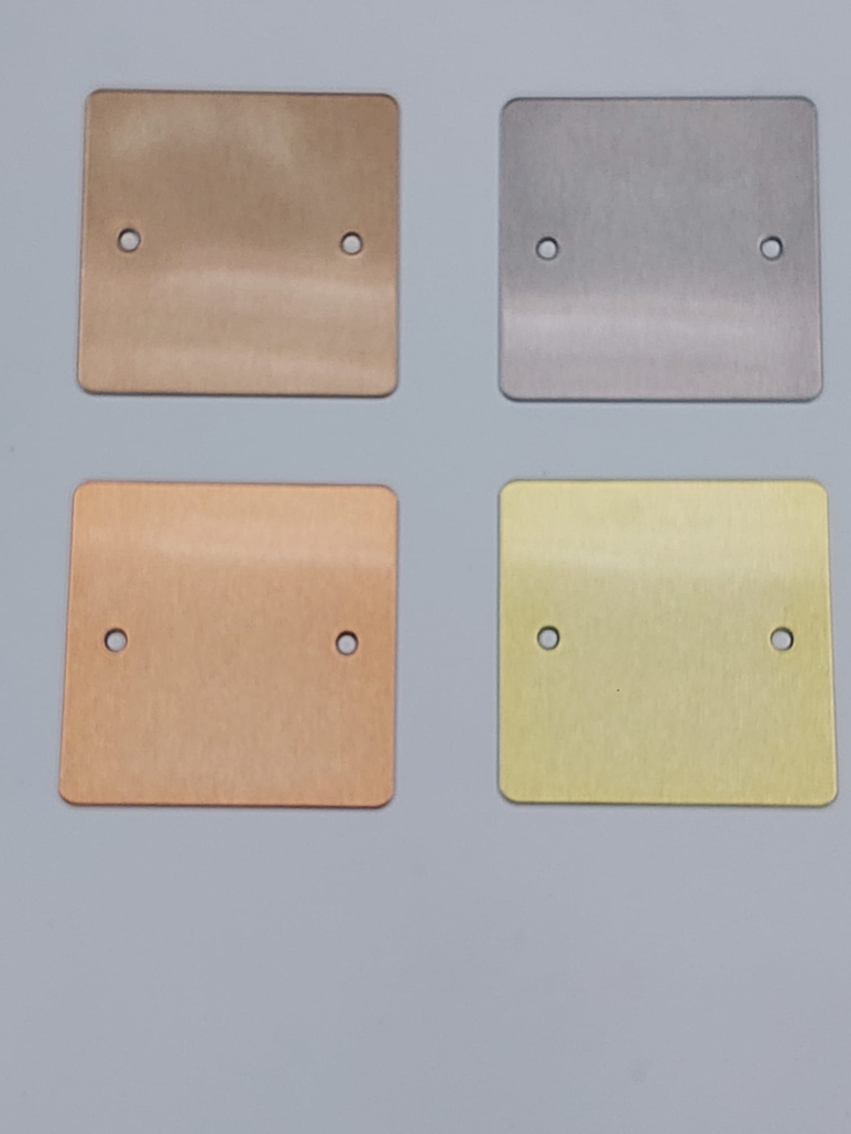 Colour Finishes - Merridale Polishing and Plating